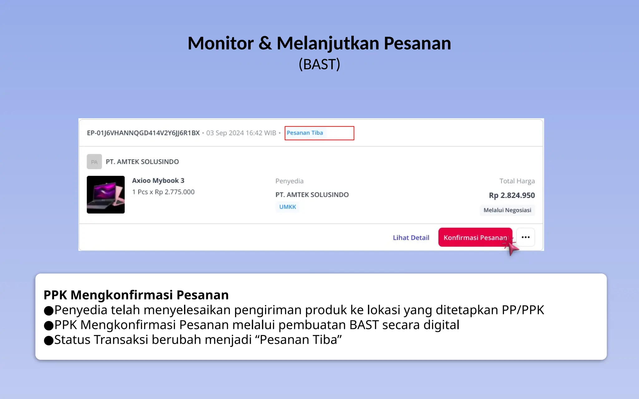 TATA CARA BELANJA BARANG PENGADAAN DAN JASA MELALUI E-KATALOG | PPTX