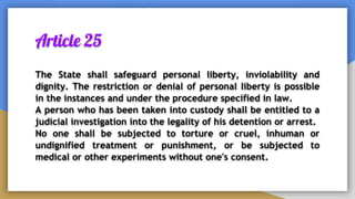 Constitution of Belarus | PPTX