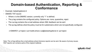 SplunkLive! Utrecht 2018 - Customer presentation: Dutch Tax Office | PPTX