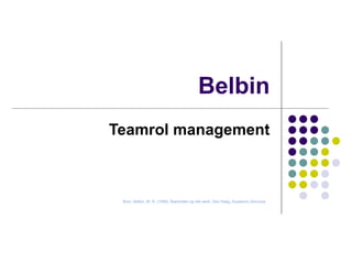 Belbin | PPT