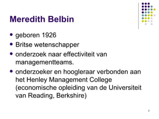 Belbin | PPT