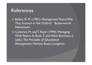 Belbin Team Roles / Inventory | PDF | Business and Finance