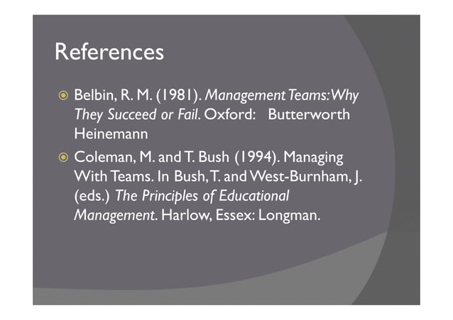 Belbin Team Roles / Inventory | PPT