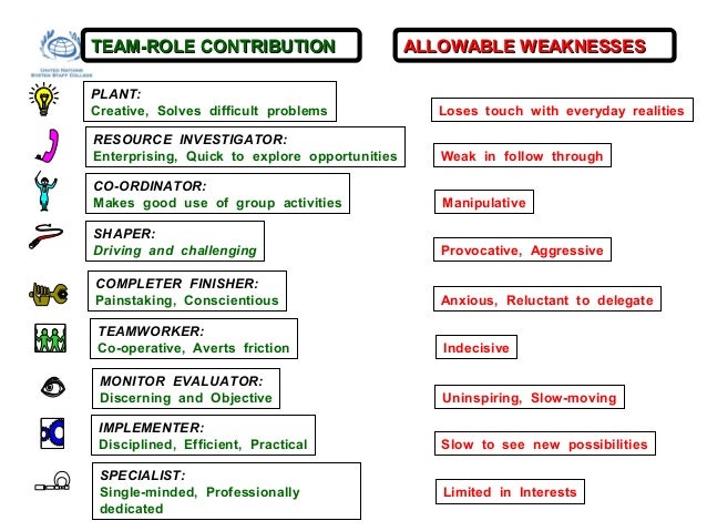 Belbin team-roles
