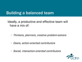 Belbin's team theory intro updated logo july 2010 | PPT | Resume ...