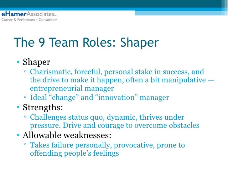 Belbin Team Role Primer