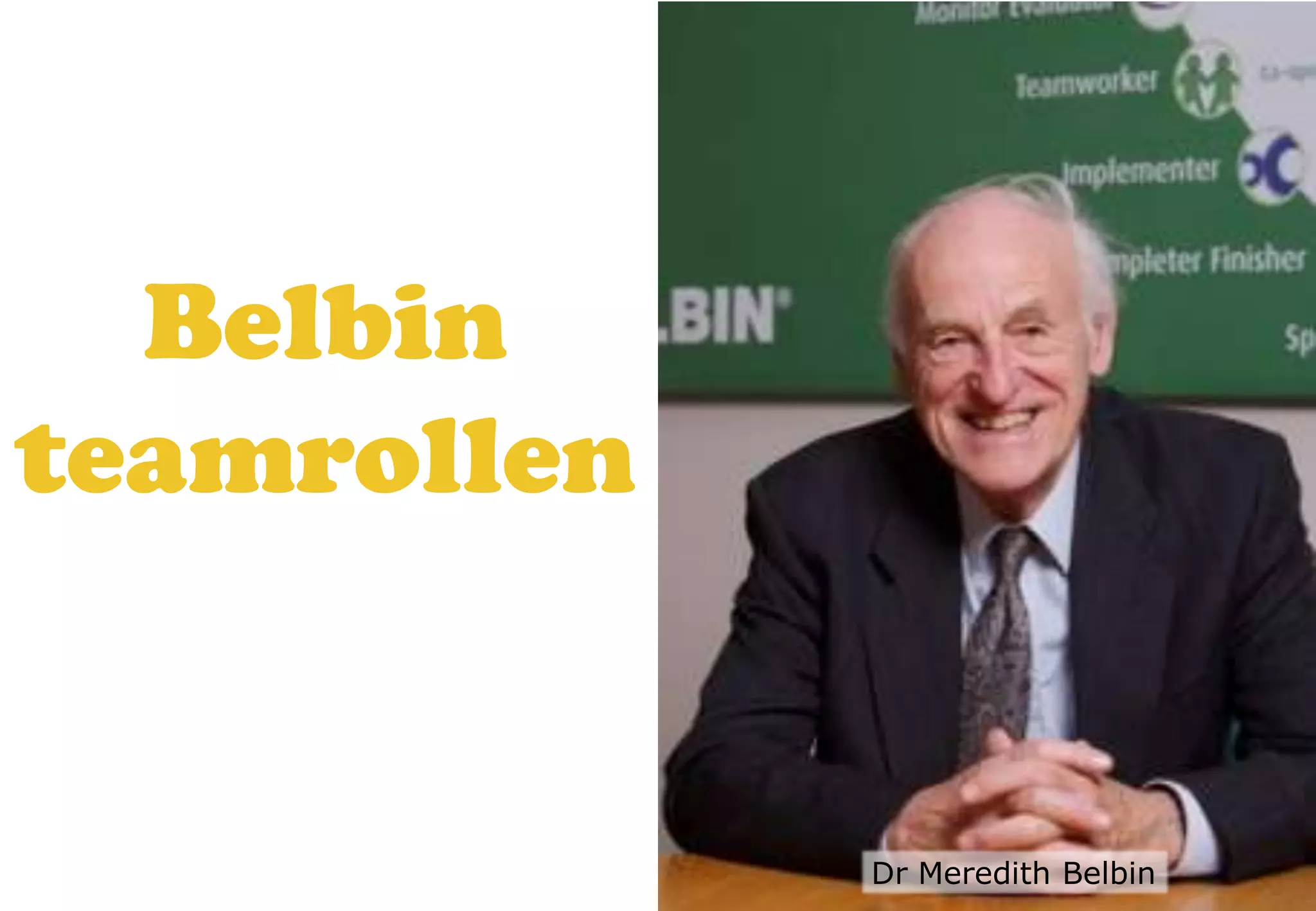 Belbin teamrollen | PPTX | Careers