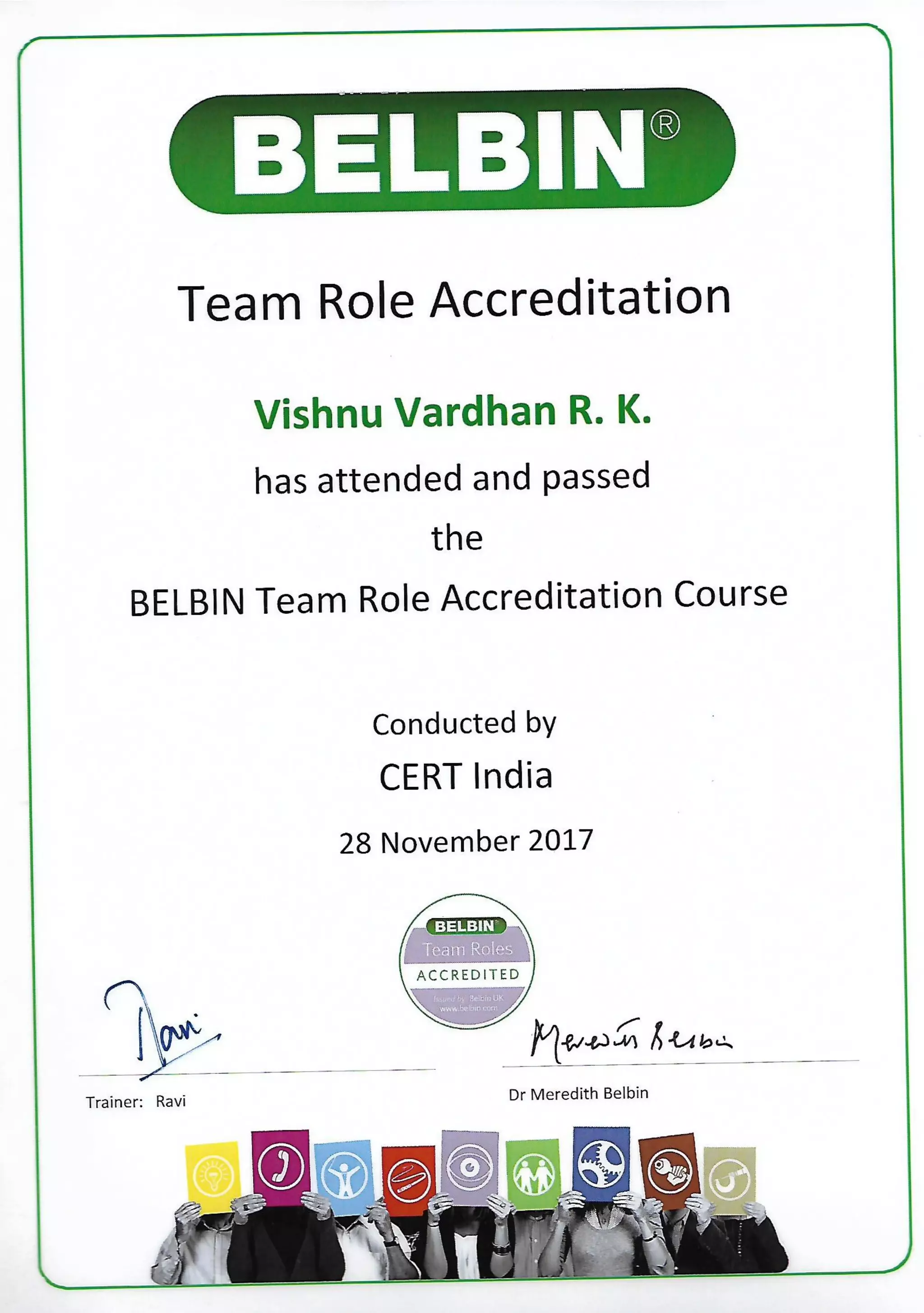 Belbin Team Roles Consultant | PDF