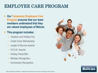 Belcan presentation | PPTX