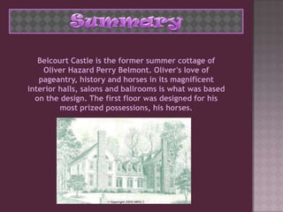 Belcour Castle House Project | PPTX | Interior Decorating | Home & Garden