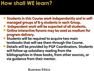 Introduction to Business Ethics | PPT