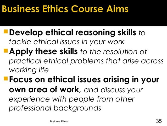 Introduction to Business Ethics