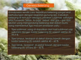 Belerang | PPTX