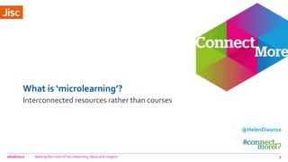 Making the most of microlearning: ideas and insights | PPT