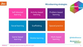 Making the most of microlearning: ideas and insights | PPT