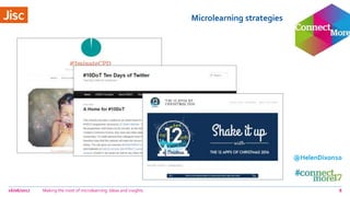 Making the most of microlearning: ideas and insights | PPT