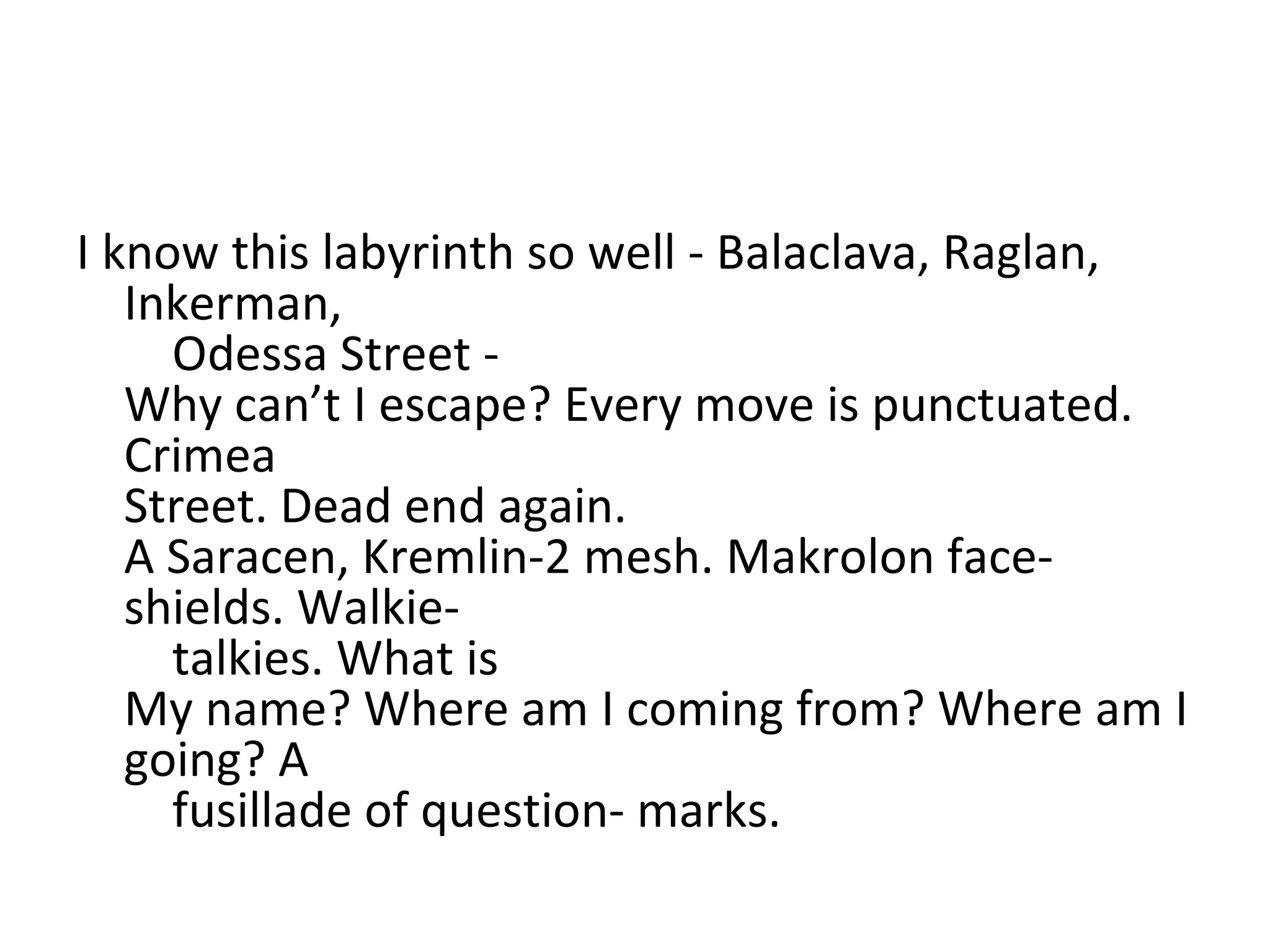 Belfast confetti | PPT