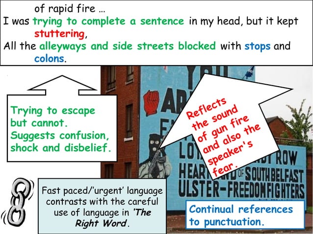 Belfast confetti annotation | PPT