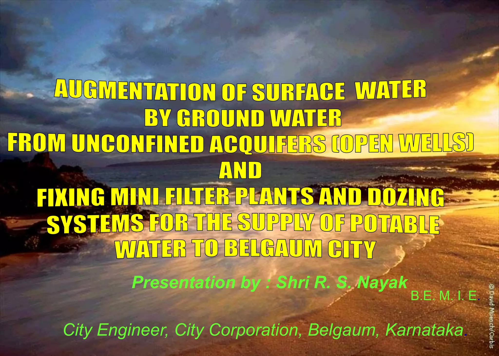 Revival of Open Wells in Belgaum | PDF | Science