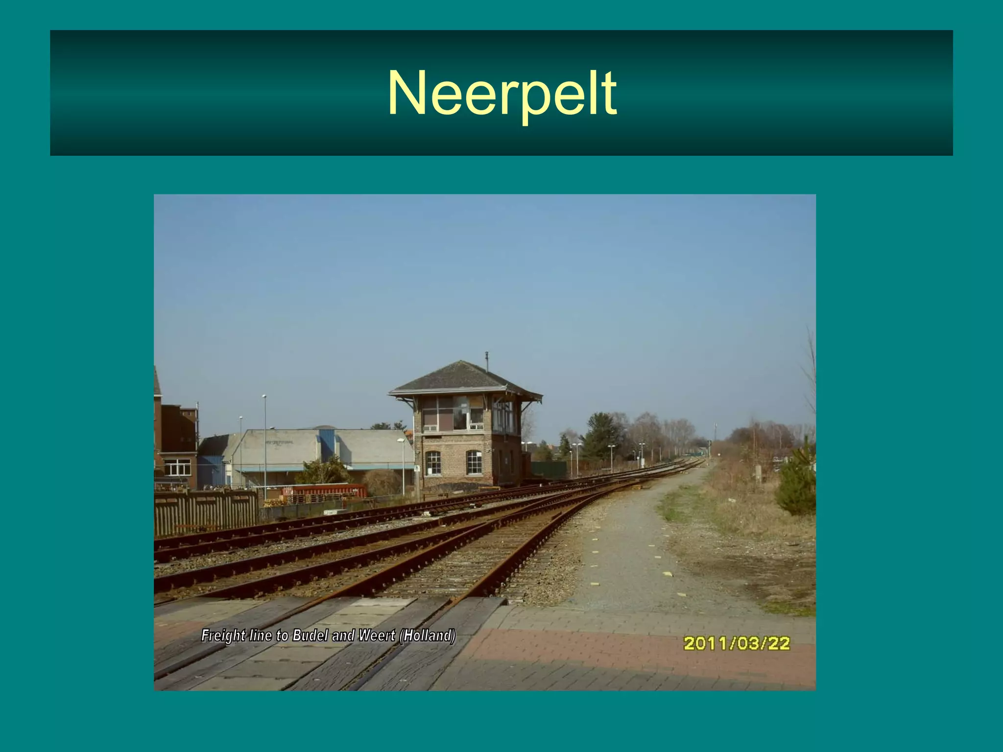 Belgian railway lines neerpelt,genk,hasselt | PPT