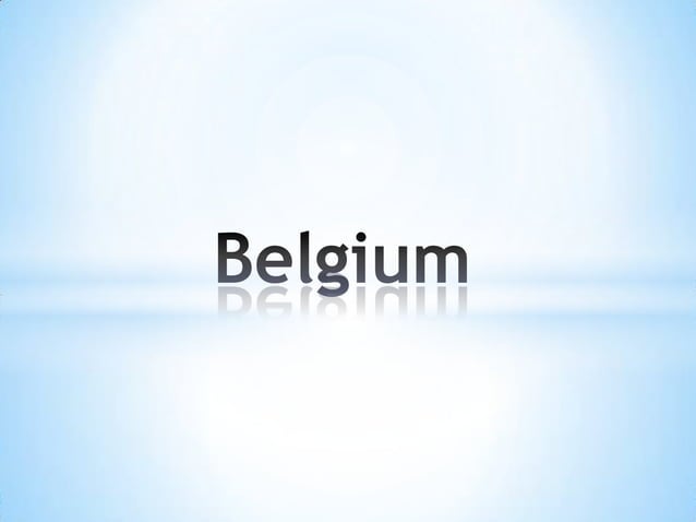 Belgium | PPTX