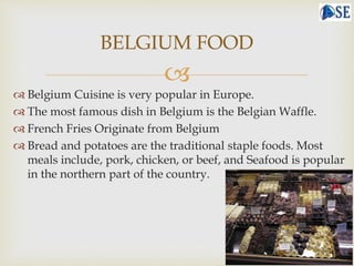 Belgium accent & culture training | PPTX