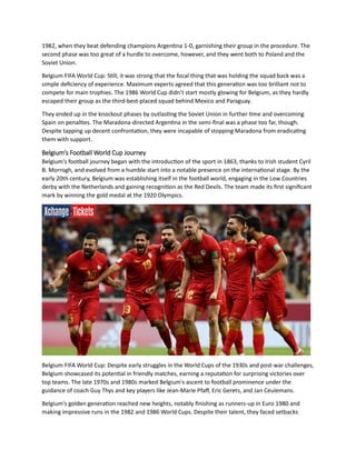 Belgium FFIA World Cup From Early Days to International Glory.docx