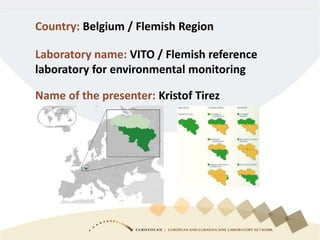 Belgium: Flemish reference laboratory for environmental monitoring ...