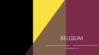 Belgium PowerPoint Presentation: (Sample) | PPTX