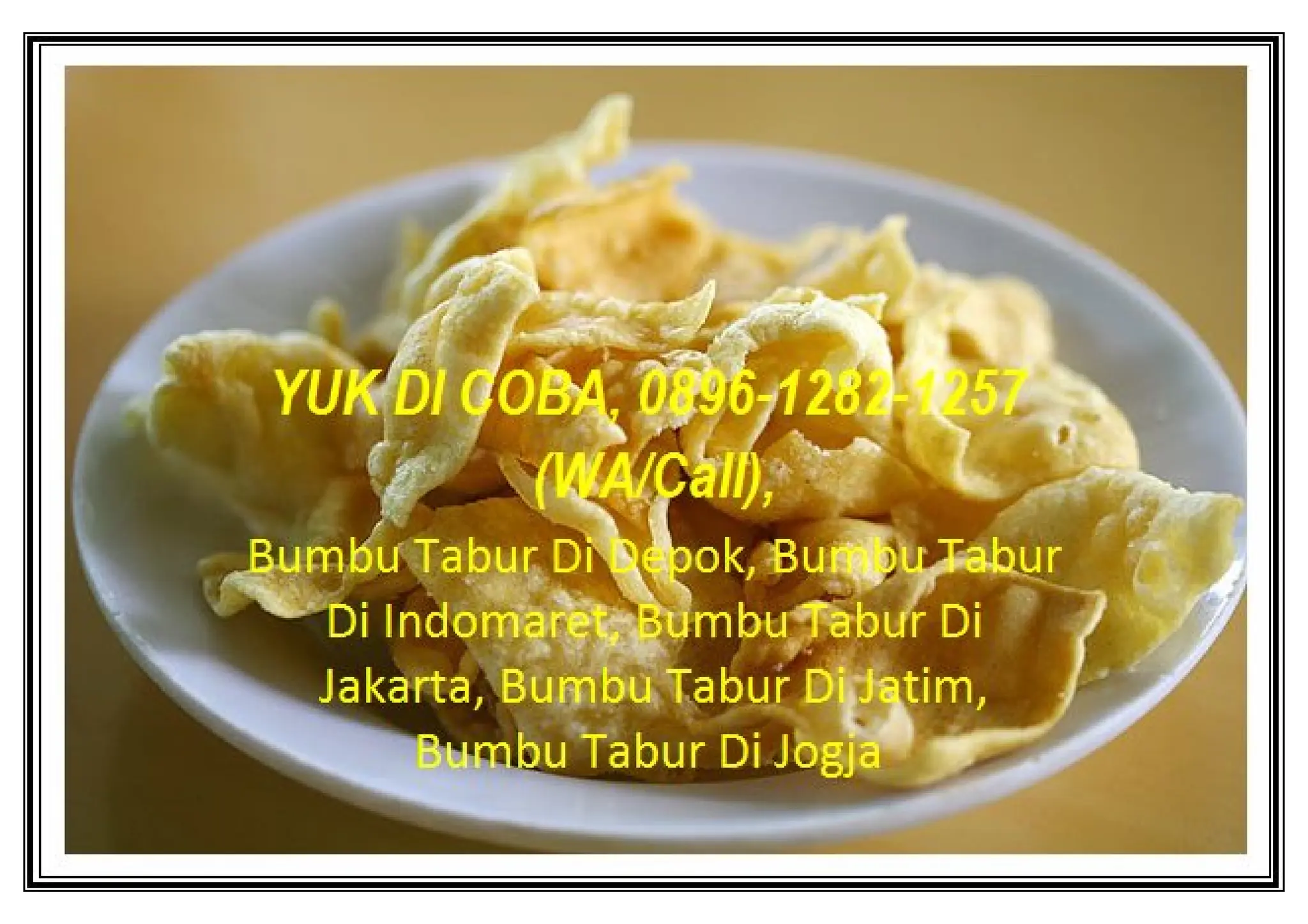 PALING ENAK!! 0896-1282-1257 WA/Call, Aneka Rasa Bumbu Bubuk Cipuk ...