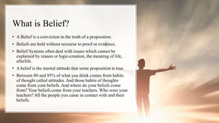BELIEF.pptx