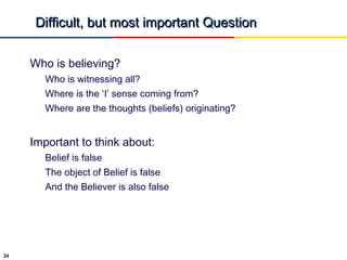 Belief and Beyond | PPT