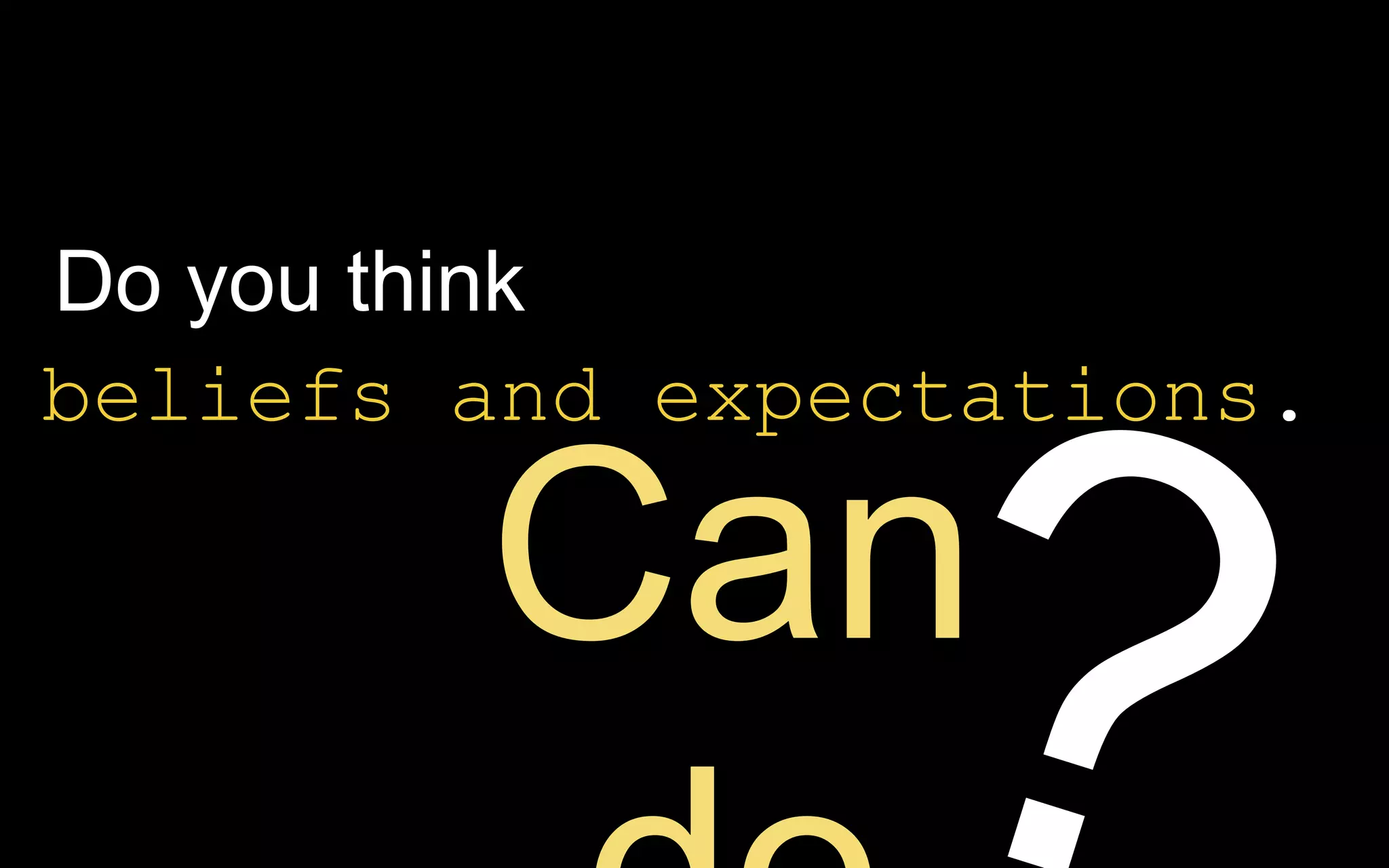 Belief and expectation (ความเชื่อ และ ความคาดหวัง) | PPT