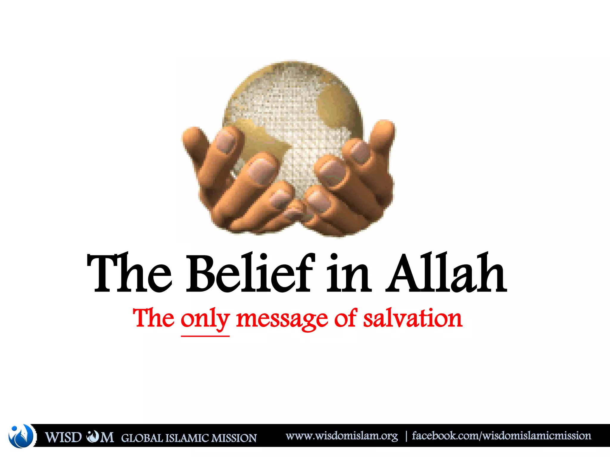 Belief in allah | PDF