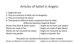 Belief in angels | PPTX
