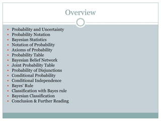 Belief Networks & Bayesian Classification | PPTX