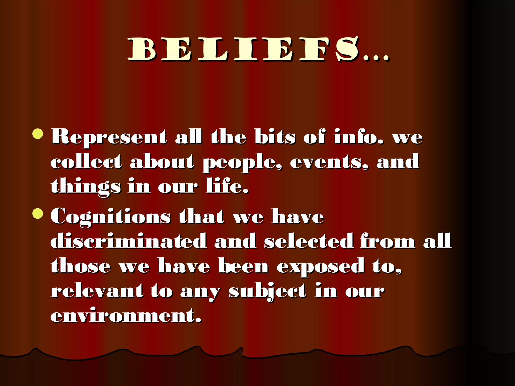 Beliefs And Values | PPT