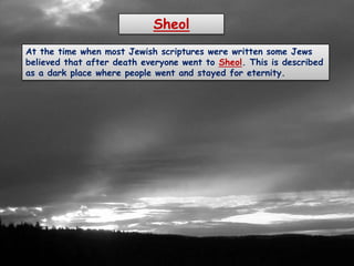 Beliefs anout life after death 2010 | PPTX