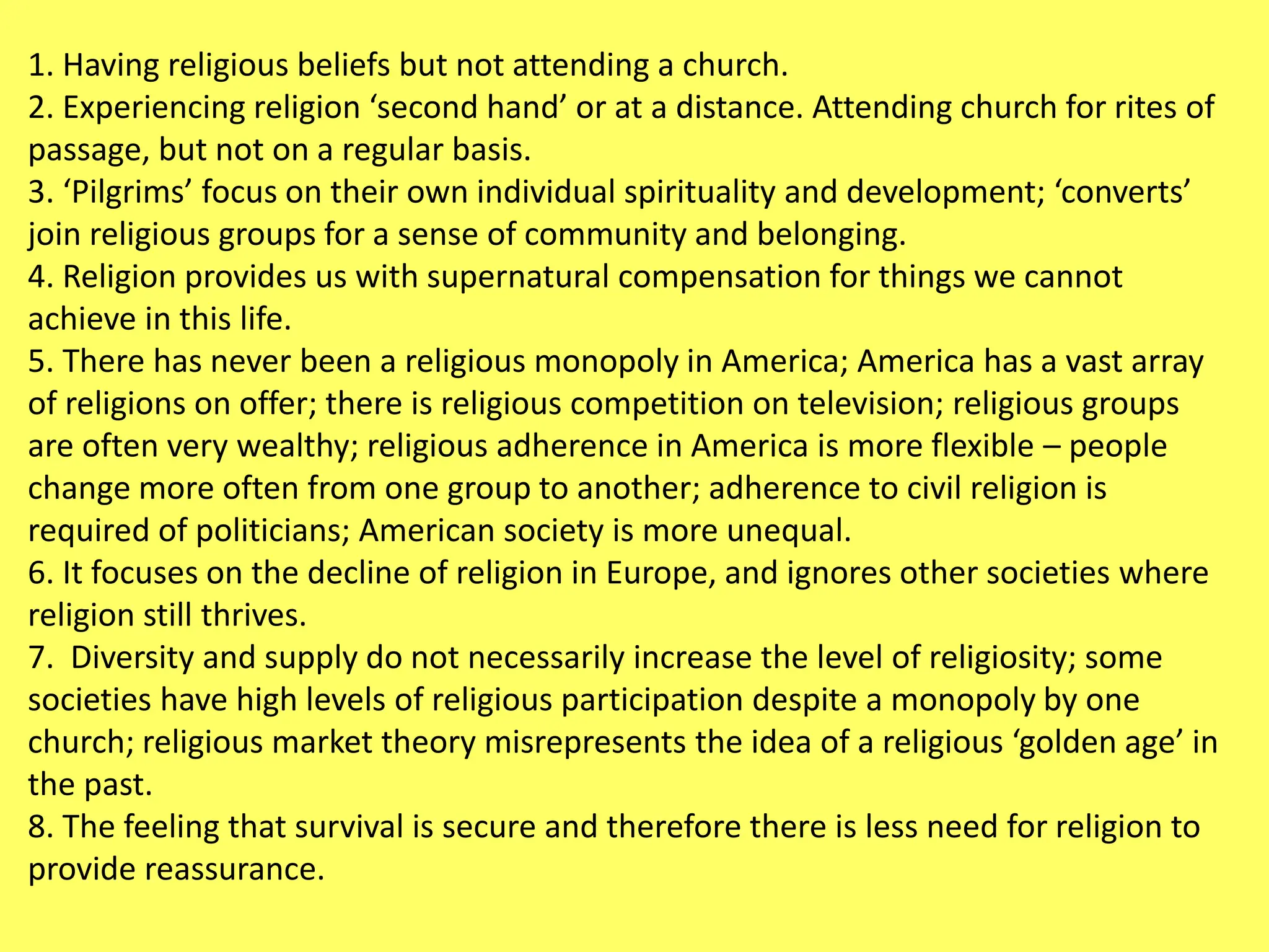 Religion In a Global Context- Slideshow. | PPTX