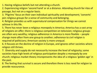 Religion In a Global Context- Slideshow. | PPTX