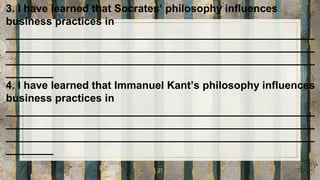 The Classical Philosophers and their Philosophies, and Their ...