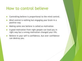 Belief systems | PPT