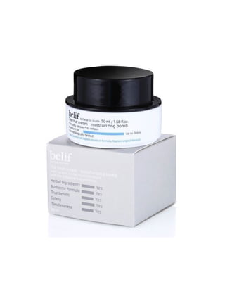 Belief the true cream moisturizing bomb 50ml | PDF