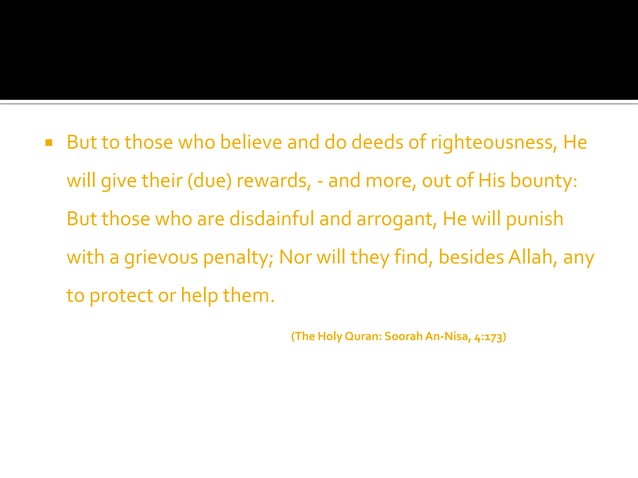 Believer and unbeliever | PPSX