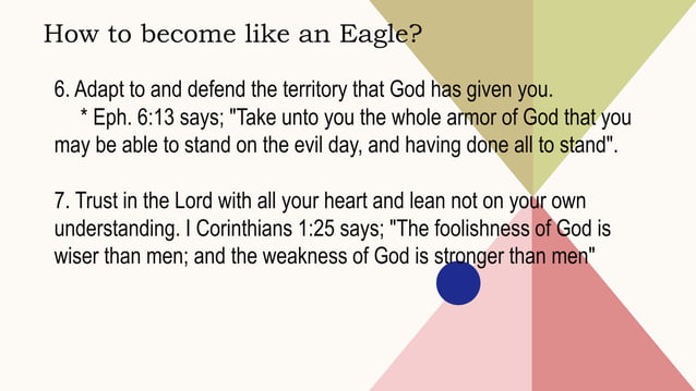 BE LIKE AN EAGLE AND KEEP SOARING HIGH.pptx