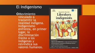 Belinda pinto indigenismo -herramientas | PPTX