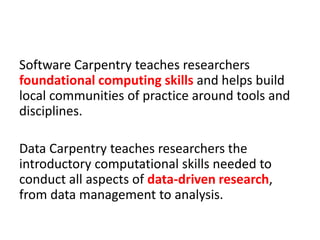 The Carpentires How we teach Belinda Weaver | PPTX