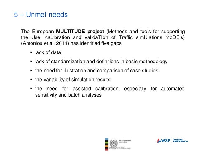 Calibration And Validation Of Micro Simulation Models