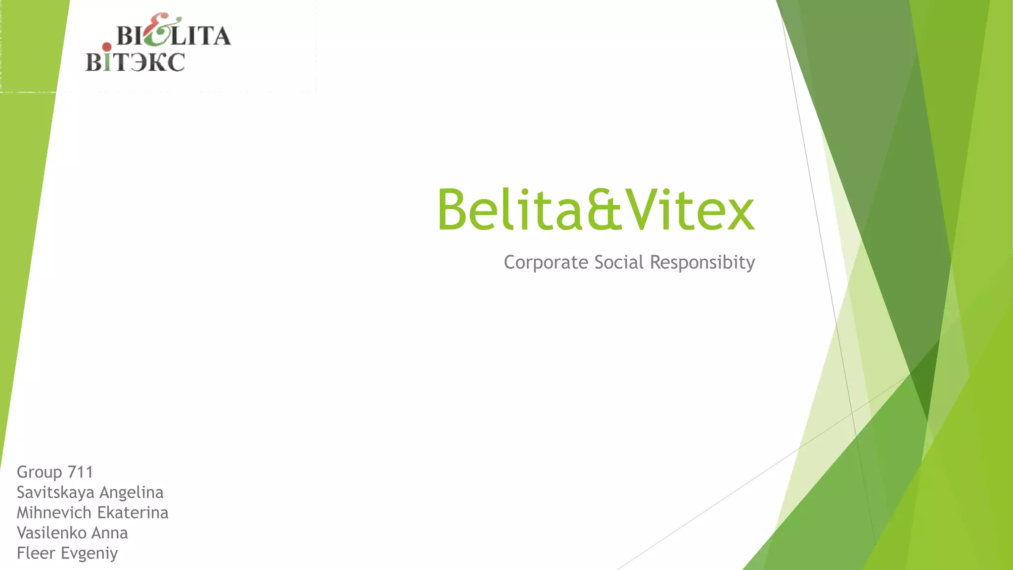 Belita&Vitex | PPT