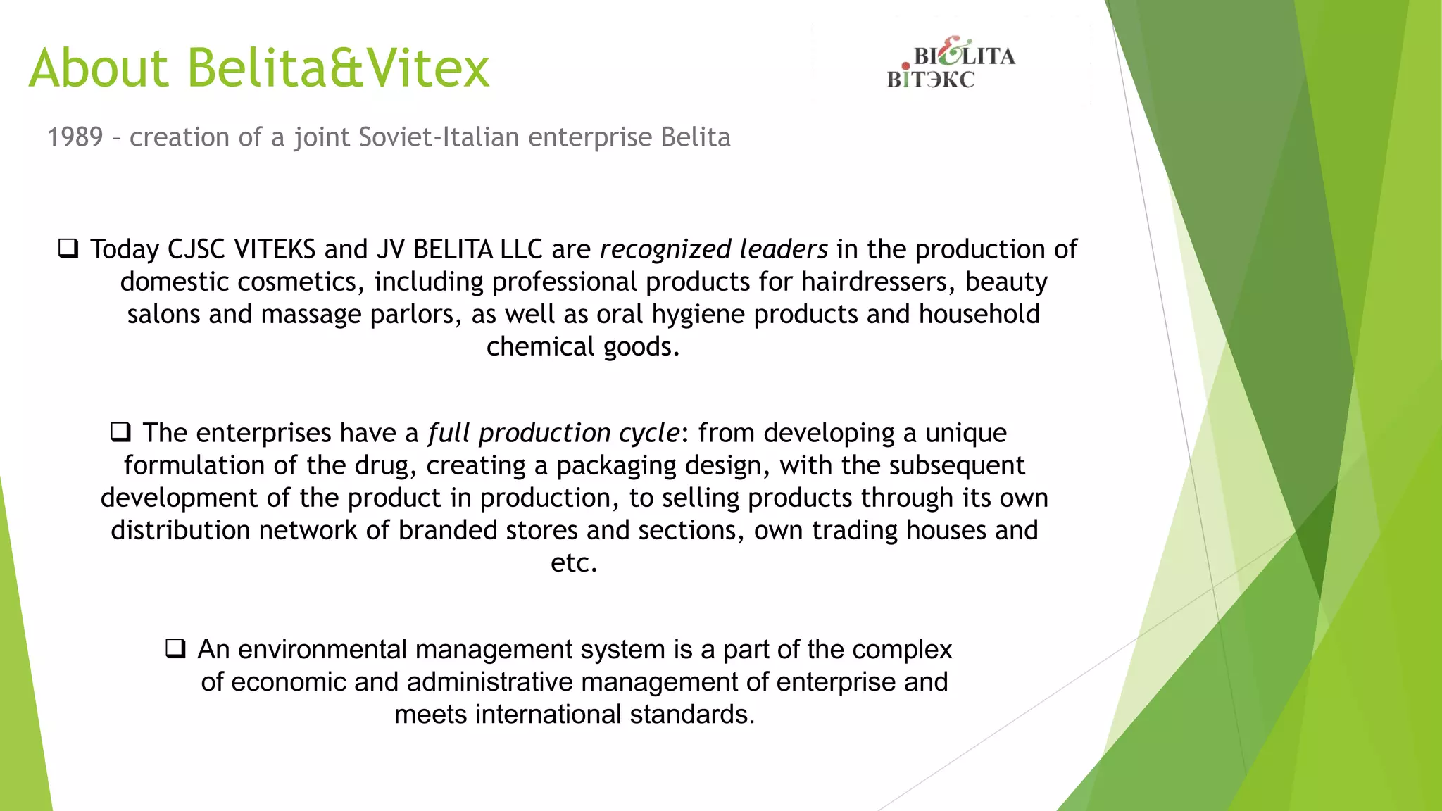 Belita&Vitex | PPT